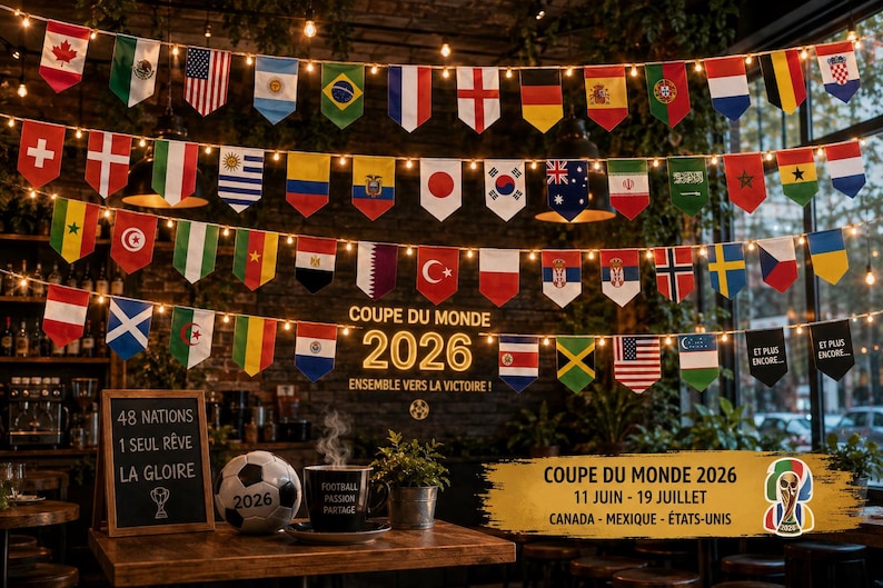 Printable World Cup Flags Banner 26-48 Flags - Printable Banner ...