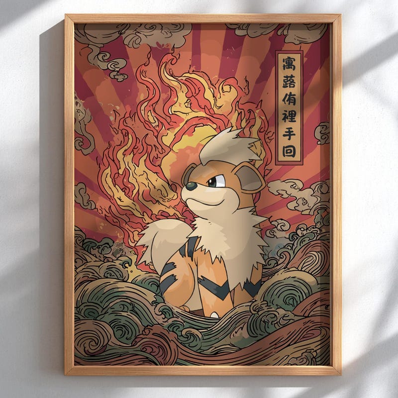 Growlithe Cards - Etsy UK