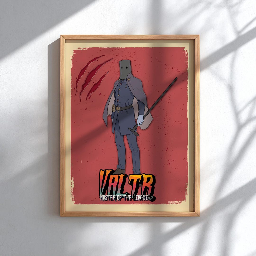 Bloodborne Valtr Master of the League Fan Art Poster | Fantasy Game Art ...