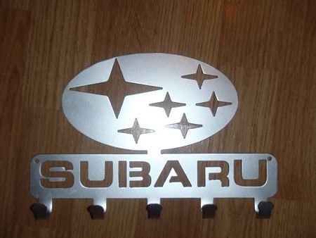 Subaru Key Rack, Wall Decor, Metal Art - Etsy