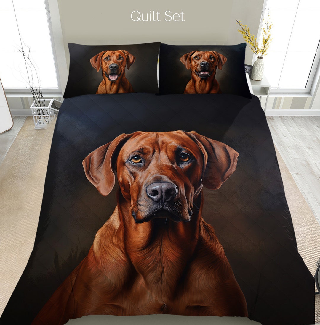 Rhodesian Ridgeback Bedding Set Duvet Set Comforter Set or Quilt Set ...