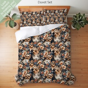 Yorkshire Terrier Bedding Set, Duvet Set, Comforter Set or Quilt Set ...