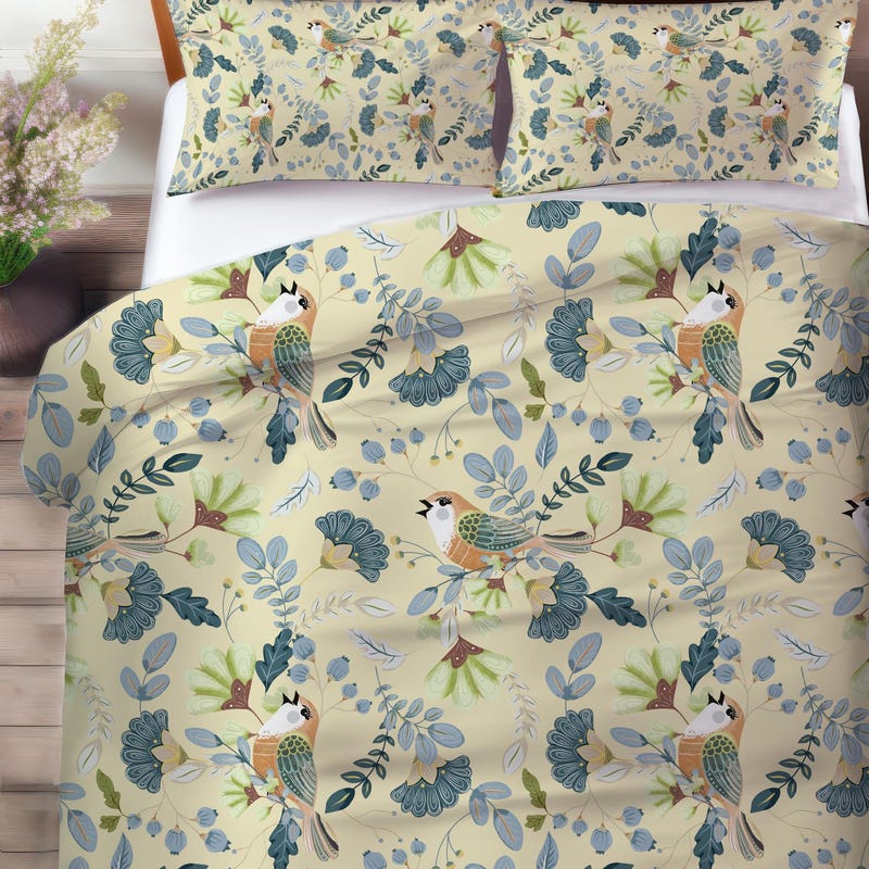 Nature Twin Comforter - Etsy UK