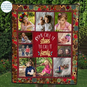 Personalized Photo Memory Quilt Blanket or Wall Hanging Many - Etsy