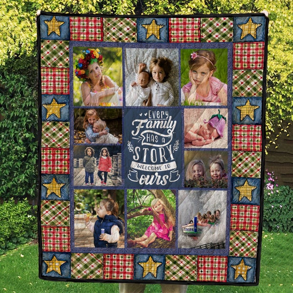 Photo Quilt - Etsy