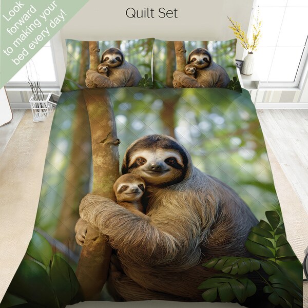 Sloth Duvet - Etsy