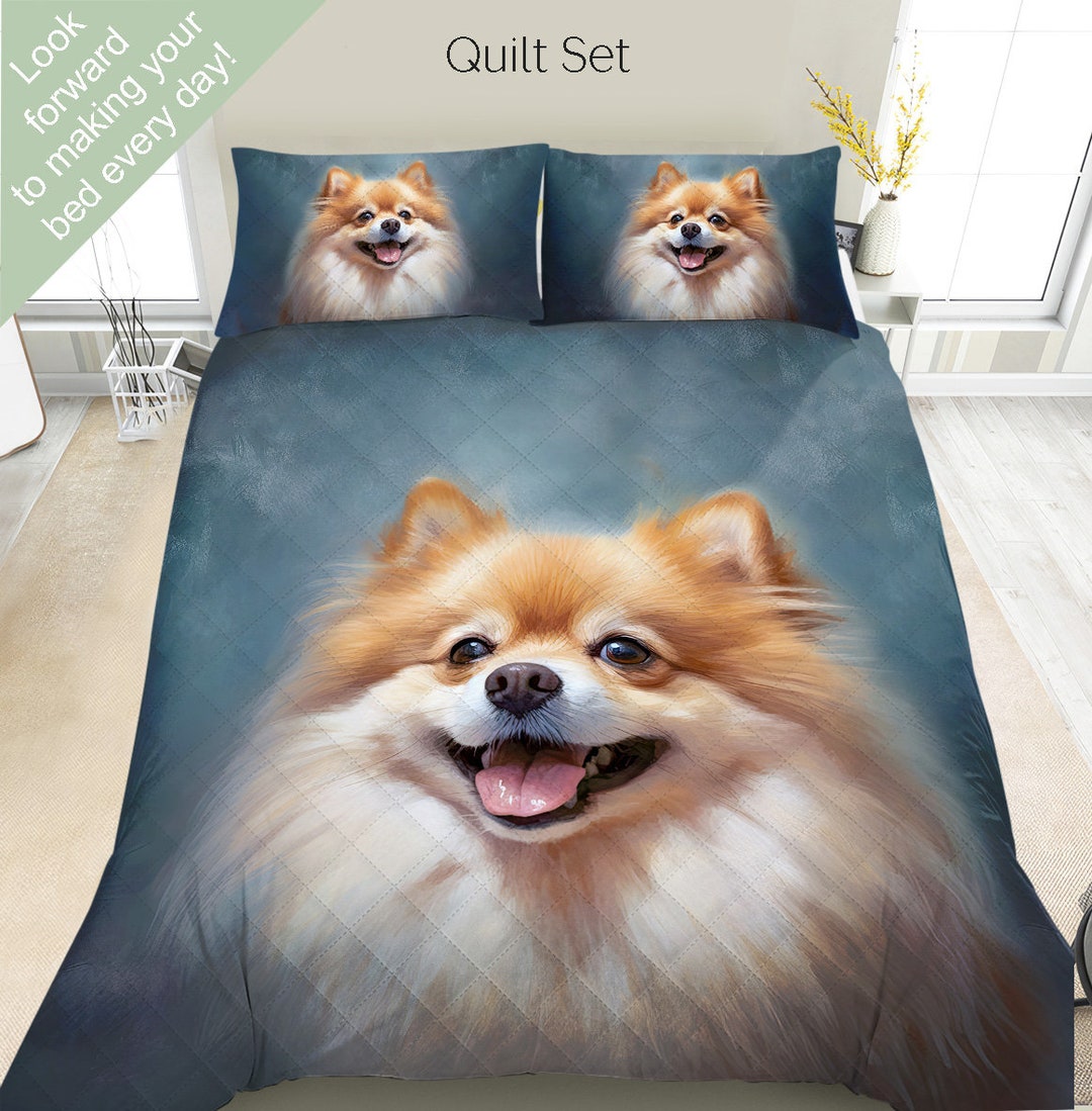 Pomeranian Bedding Set, Duvet Set, Comforter Set or Quilt Set ...
