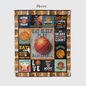 Basketball Player Blanket Quilt, Gift for Basketball Players Lovers ...