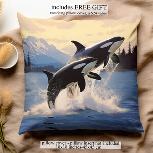 Orca Killer Whale Bedding Set, Duvet Set, Comforter Set or Quilt Set ...