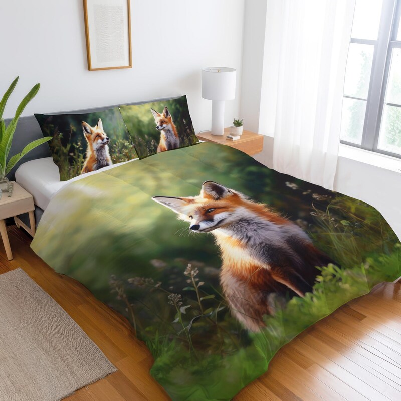Fox Bedding - Etsy