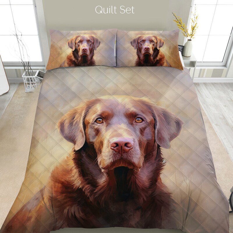 Chocolate Labrador - Etsy