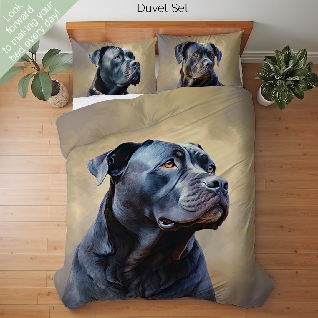 Cane Corso Bedding Set, Duvet Set, Comforter Set or Quilt Set, Cane ...