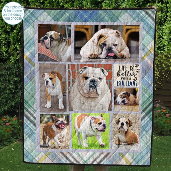 Bulldog Photo - Etsy