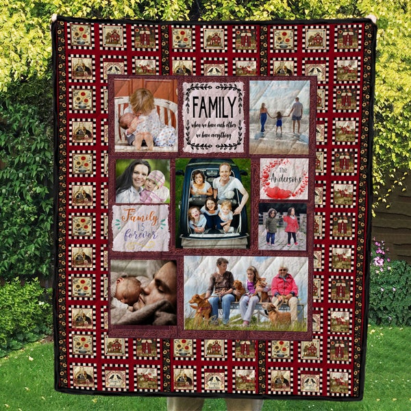 Family Quilt - Etsy