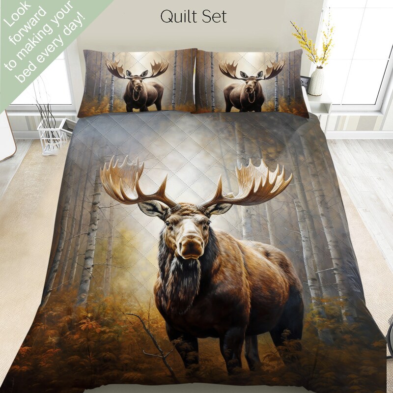 Duvet Cover Moose - Etsy