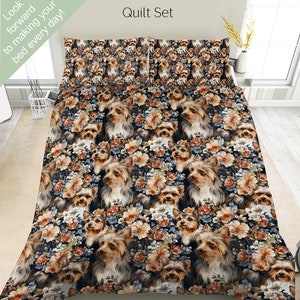 Yorkshire Terrier Bedding Set, Duvet Set, Comforter Set or Quilt Set ...
