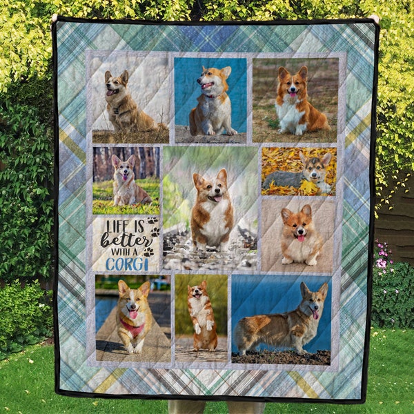 Corgi Quilt Pattern - Etsy