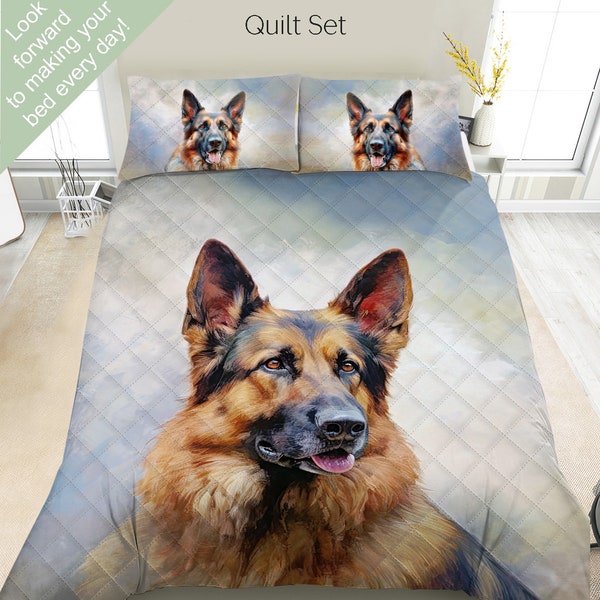 German Shepherd Quilt Patterns - Etsy