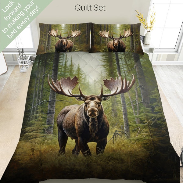 Duvet Cover Moose - Etsy