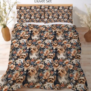 Yorkshire Terrier Bedding Set, Duvet Set, Comforter Set or Quilt Set ...
