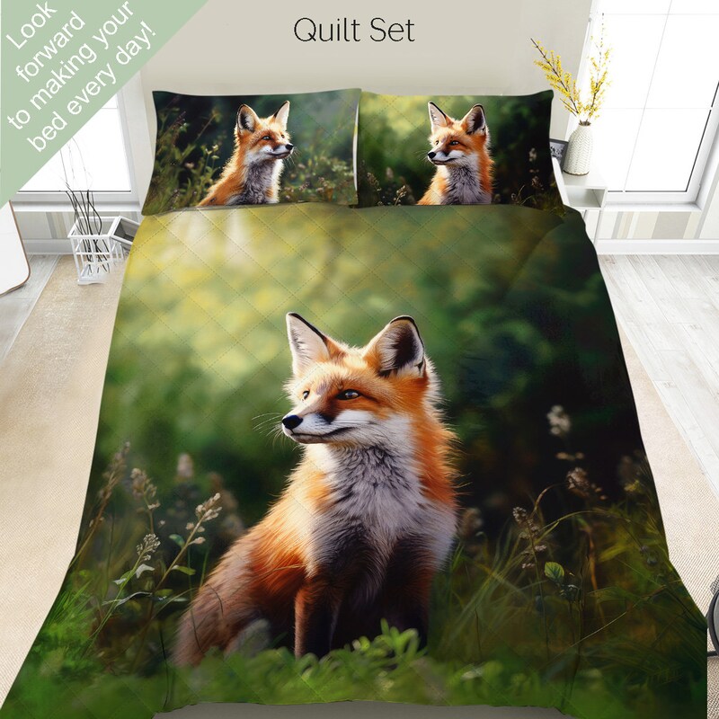 Fox Bedding - Etsy