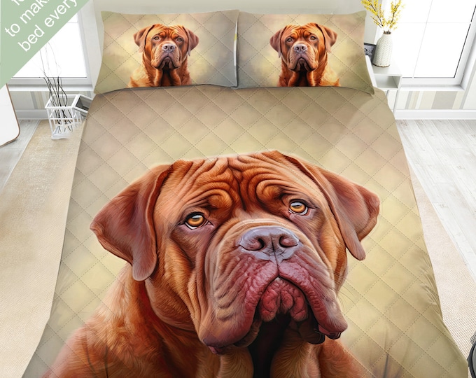 Dogue De Bordeaux Dog Neck Gaiter, Washable Face Mask Adult, Reusable ...