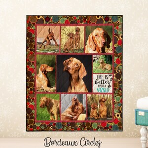 Personalized Dog Cat Pet Photo Quilt Blanket. Pet Memory - Etsy