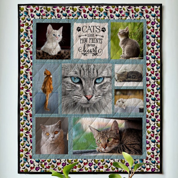 Cat Quilt Pattern - Etsy