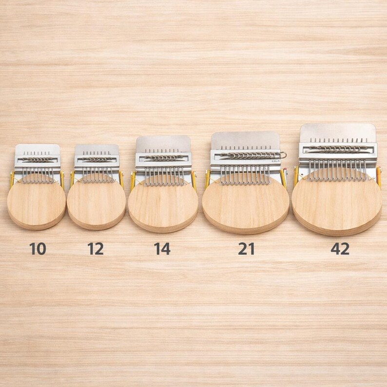 Mini Darning Loom Tool – Speed Weave Mending Machine, 10–42 Hooks ...