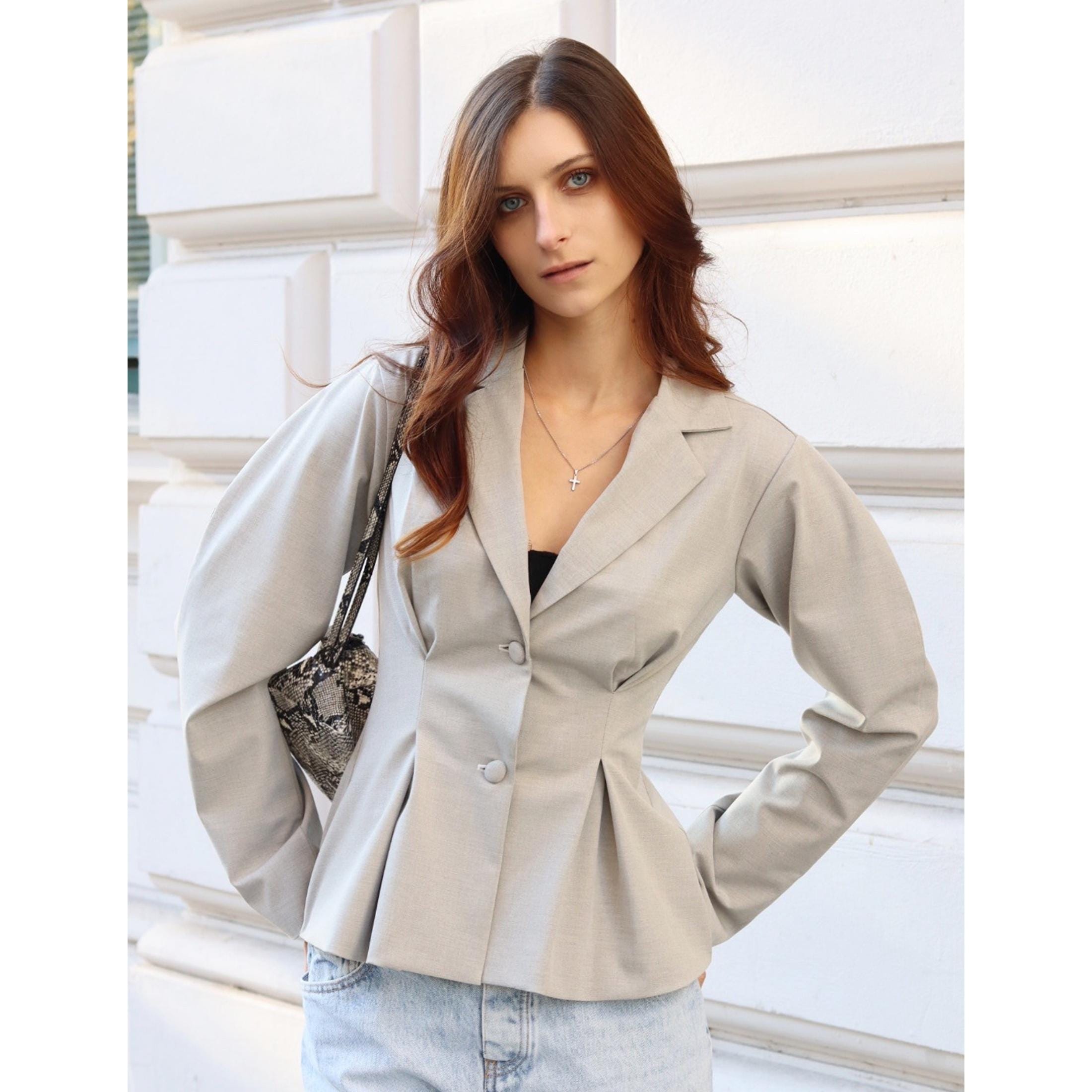 Womens Blazer Sewing Pattern | Fitted Jacket Pattern | Pattern ...