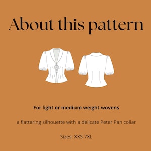 Boho Blouse Sewing Pattern | Tie Top, Victorian Blouse | Pattern ...