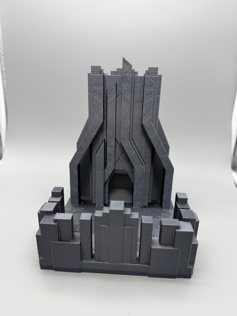 Steel Dwarven Dice Tower — “the Forgekeep Bastion” - Etsy