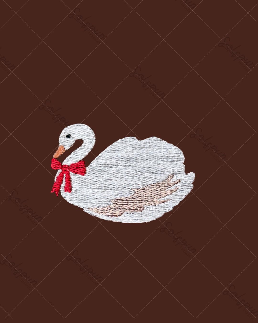 Swan Embroidery Design, Cottage Core, PES Format (digital Download) - Etsy