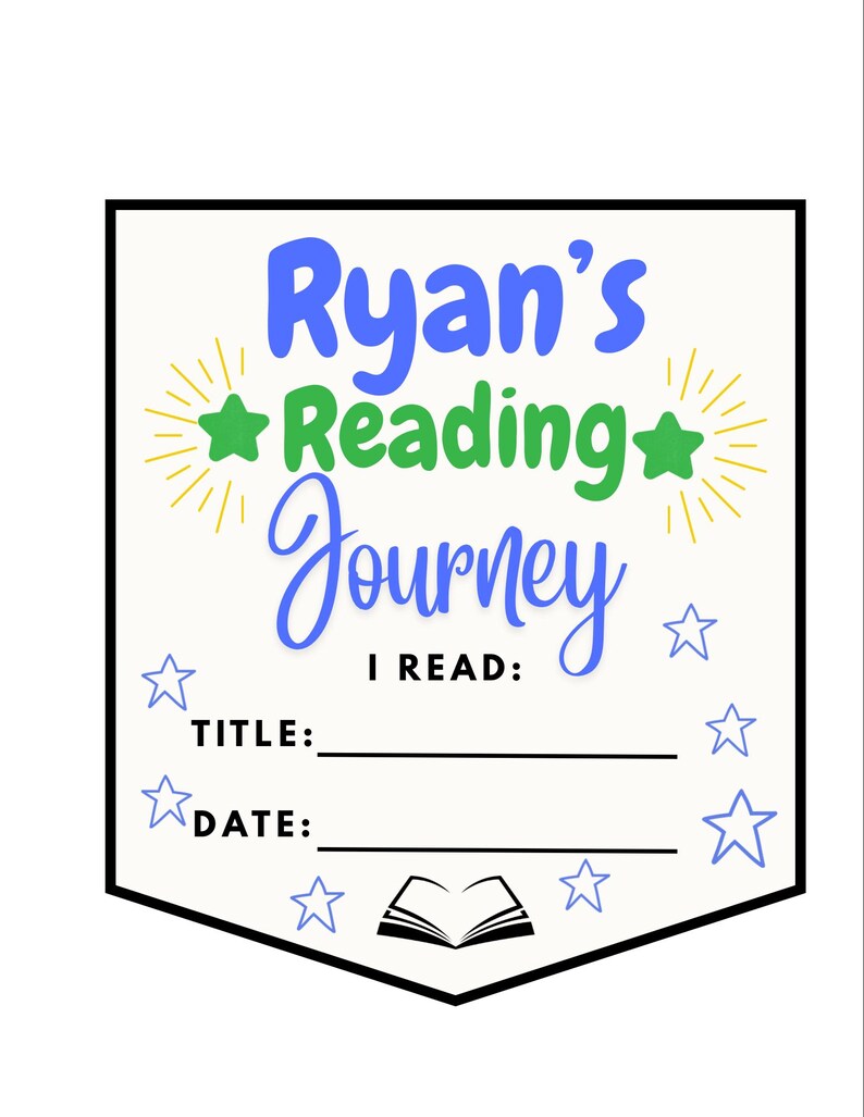 Editable Reading Banner | Personalized Kids Summer Reading Tracker ...