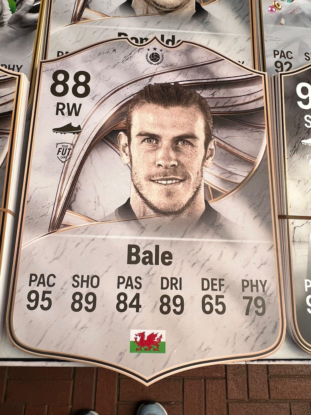 Gareth Bale Icon EAFC FIFA 26 FUT Card – Foamex Wall Art! - Etsy