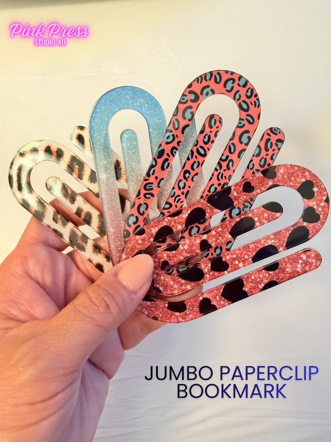 Jumbo Paper Clip Bookmark - Etsy