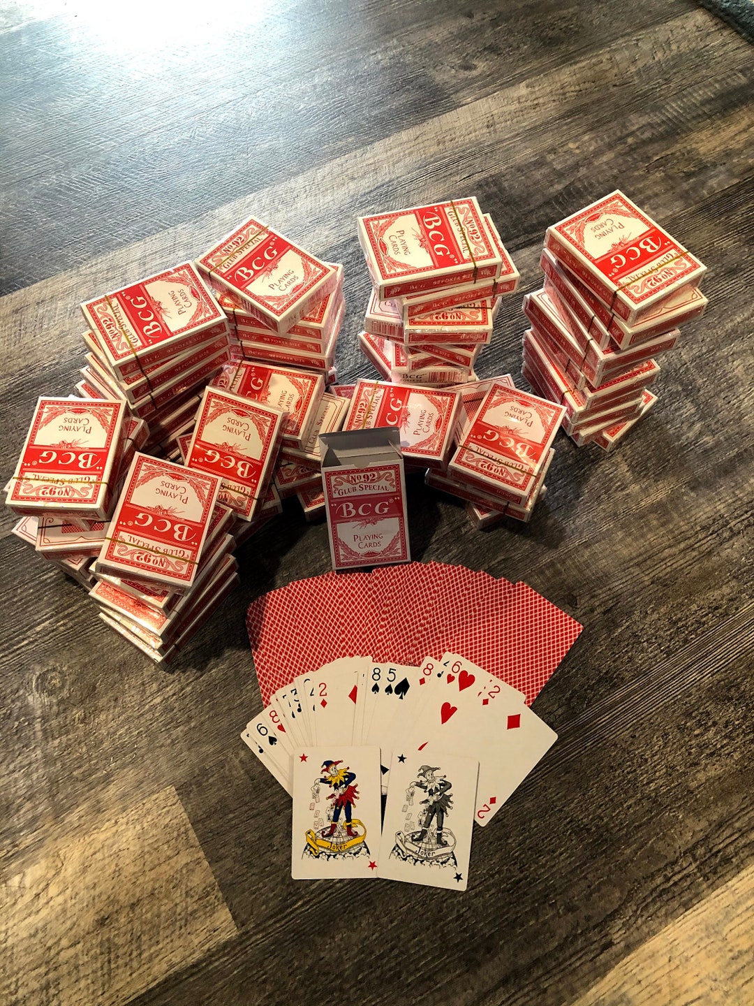 Red Back Playing Cards - Replacement Deck for Euchre, Poker - Etsy