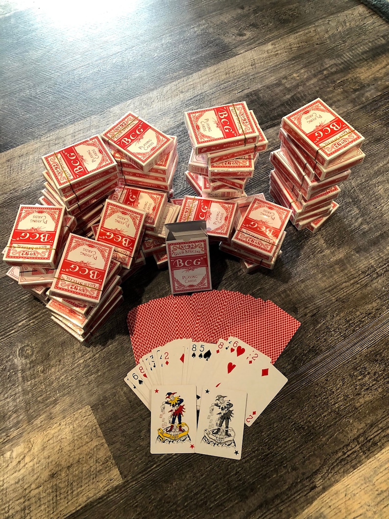 Extra - Spare - Replacement Playing Cards. Red Backs. Can Be Used for ...