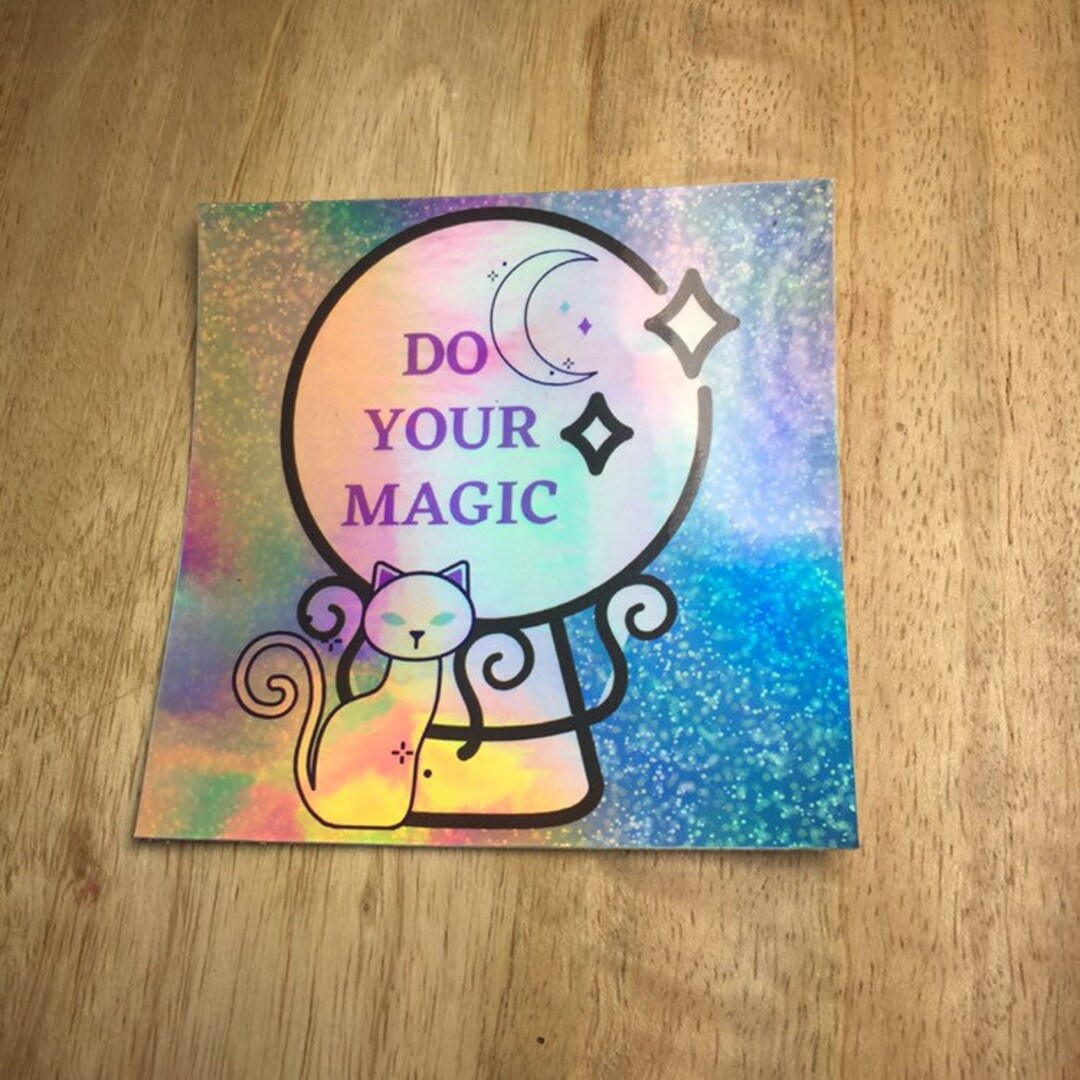 Sticker Do Your Magic Witch Sticker - Etsy