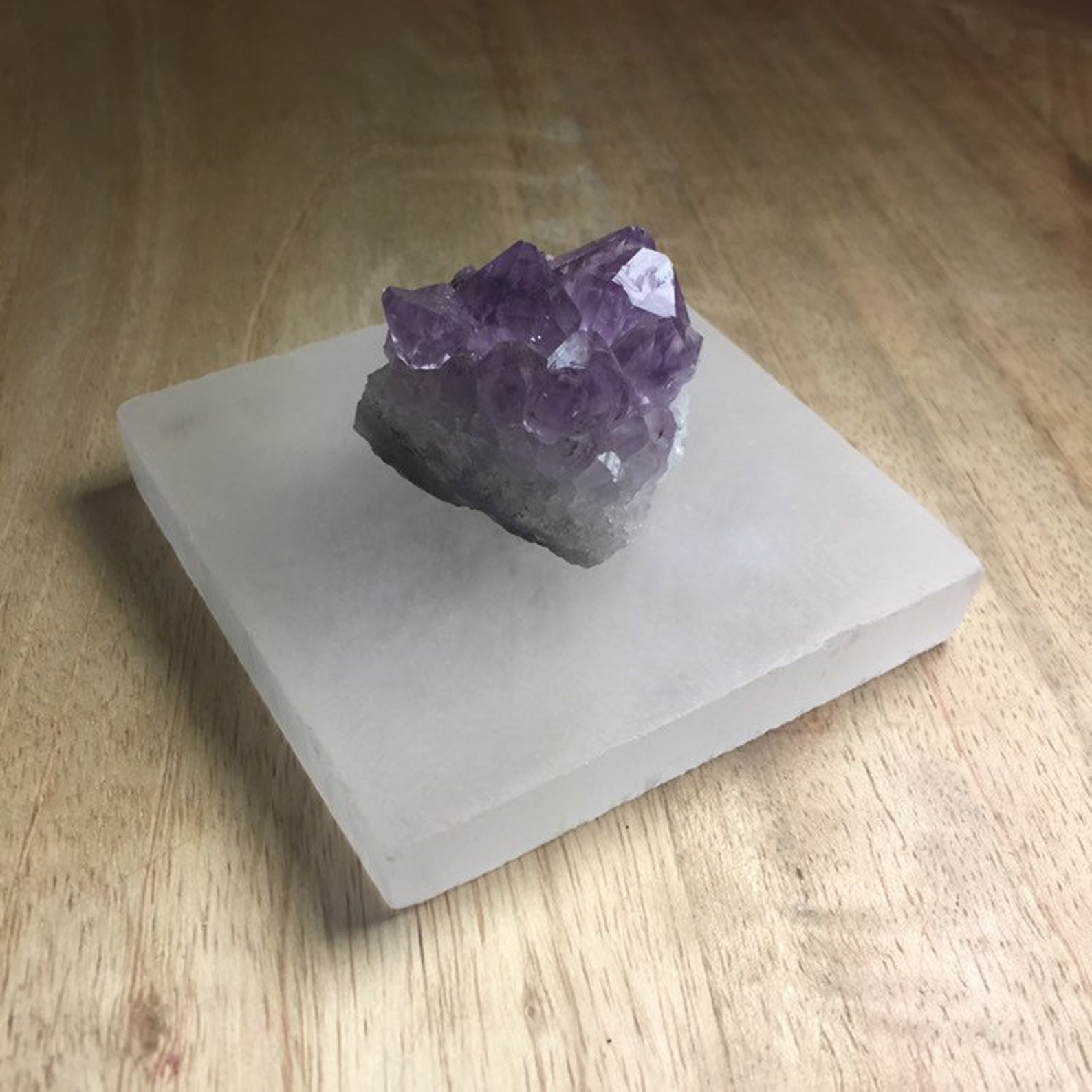 Selenite Crystal Charging Plate for Cleansing and Charging - Etsy