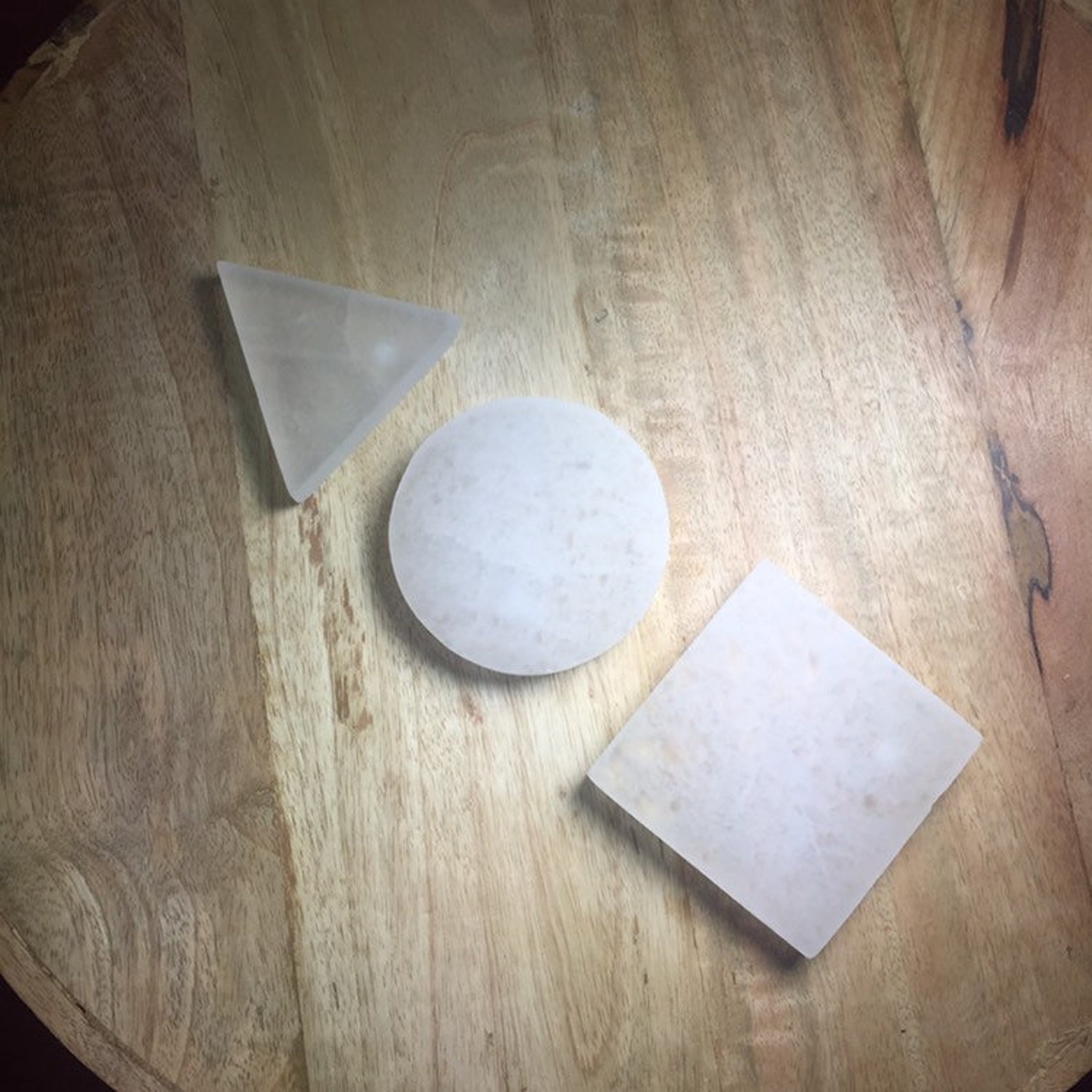 Selenite Crystal Charging Plate for Cleansing and Charging Crystals ...