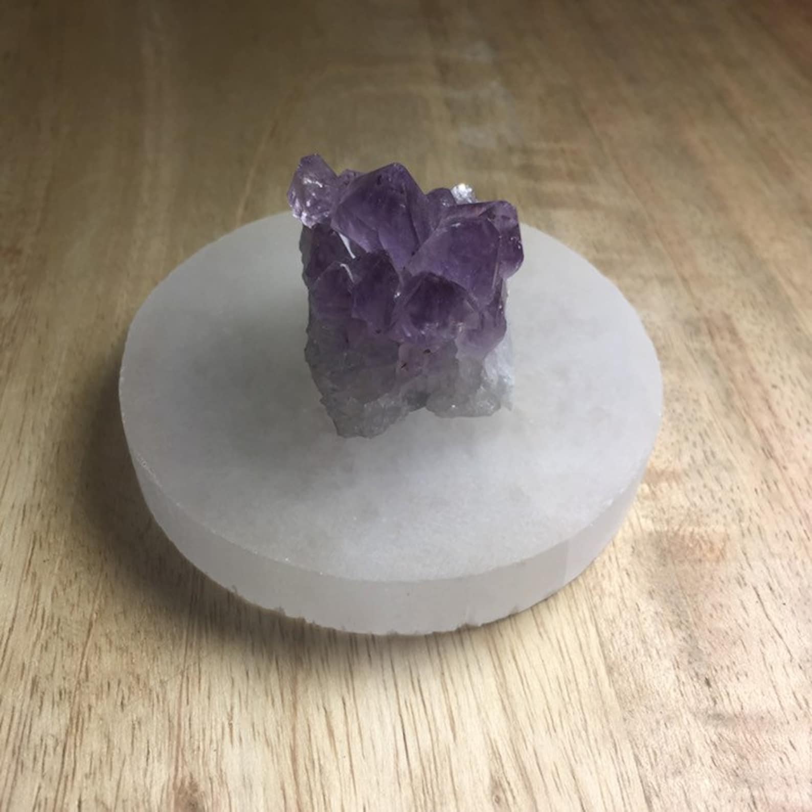 Selenite Crystal Charging Plate for Cleansing and Charging Crystals ...