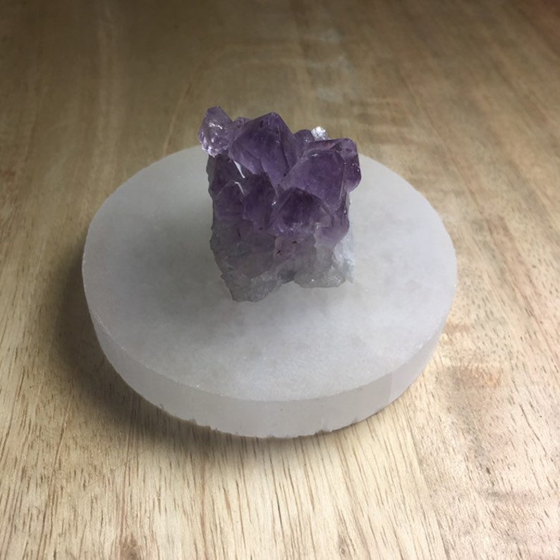 Selenite Crystal Charging Plate for Cleansing and Charging Crystals ...