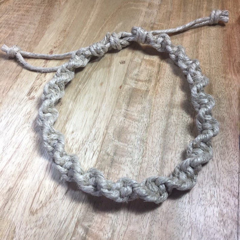 3 Sizes, Hemp Necklace, Choose Your Style! - Etsy
