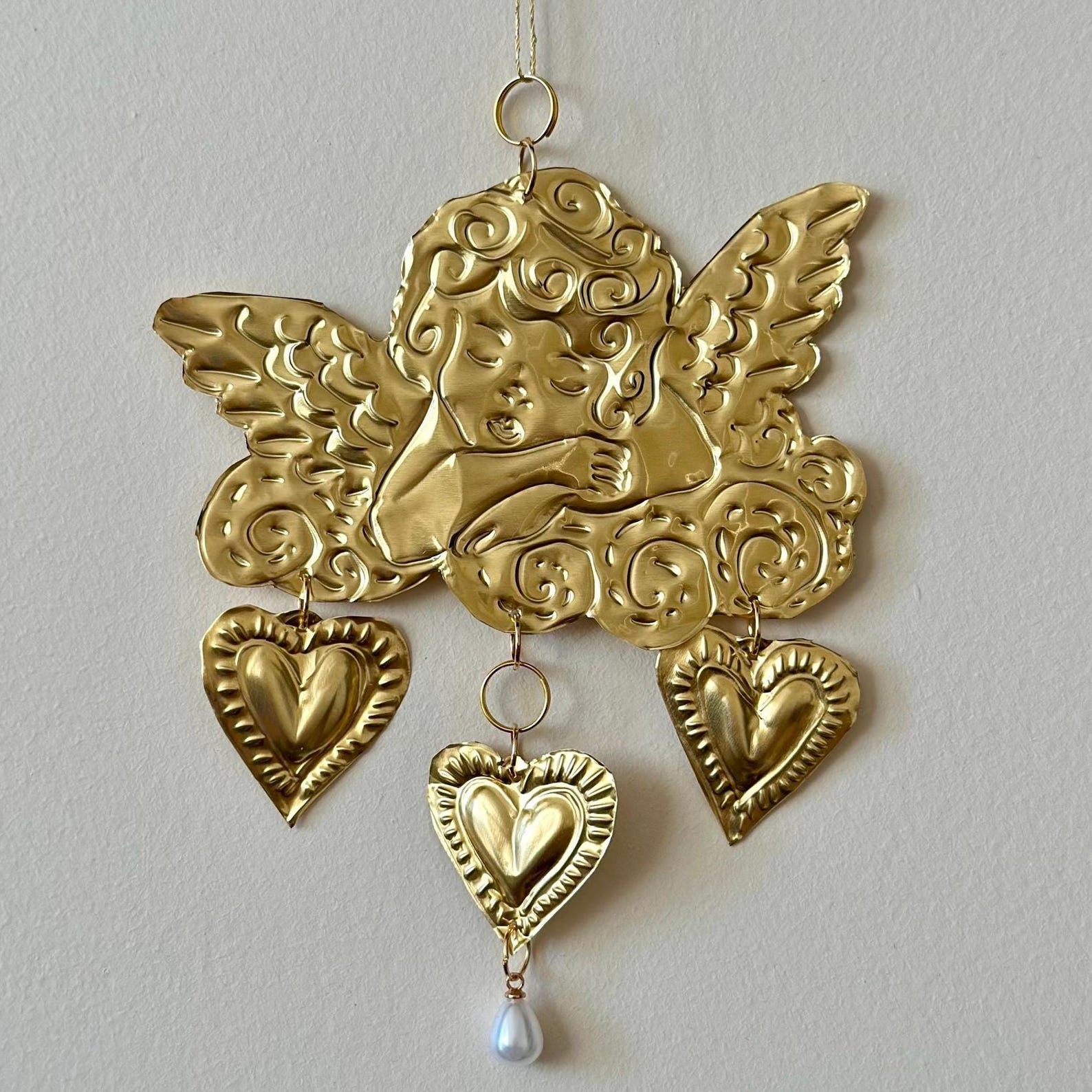 DIY Foil Embossing Christmas Ornament Kit: Angels & Birds Holiday Craft ...