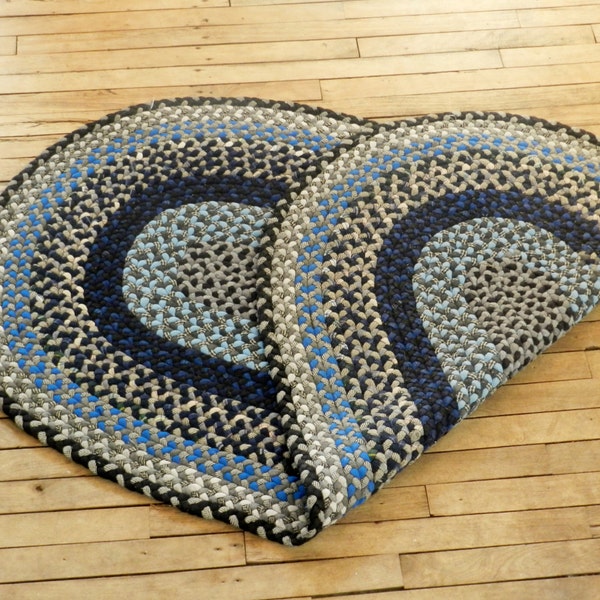 Wool Braided Rug - Etsy