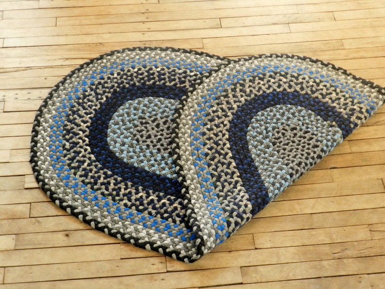 HANDMADE OVAL Rug-braided - Etsy
