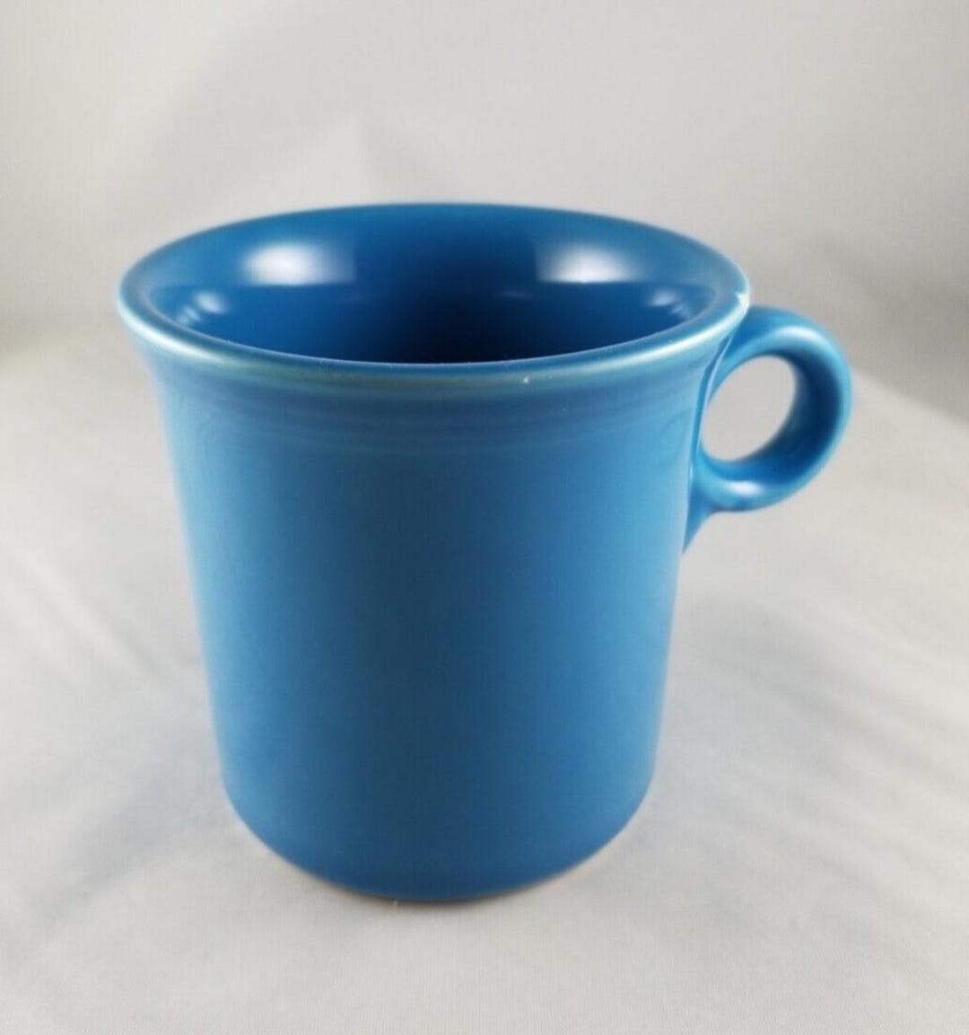 Fiestaware Coffee Mug With Ring Handle Fiesta Ware Peacock Blue Cup HLC ...