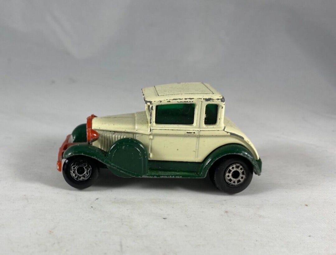 Matchbox Car 1979 Superfast Model A Ford #73 Cream / Green / Red ...