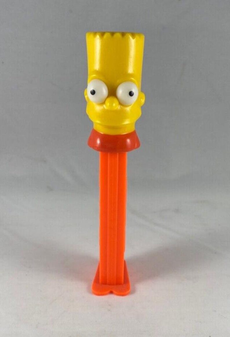 Bart Simpson PEZ Dispenser the Simpsons Vintage Candy Collectible 1990s ...